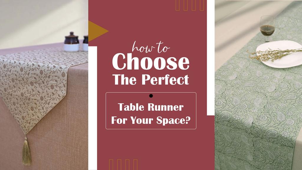 How To Choose The Perfect Table Runner For Your Space? – Home Yarn